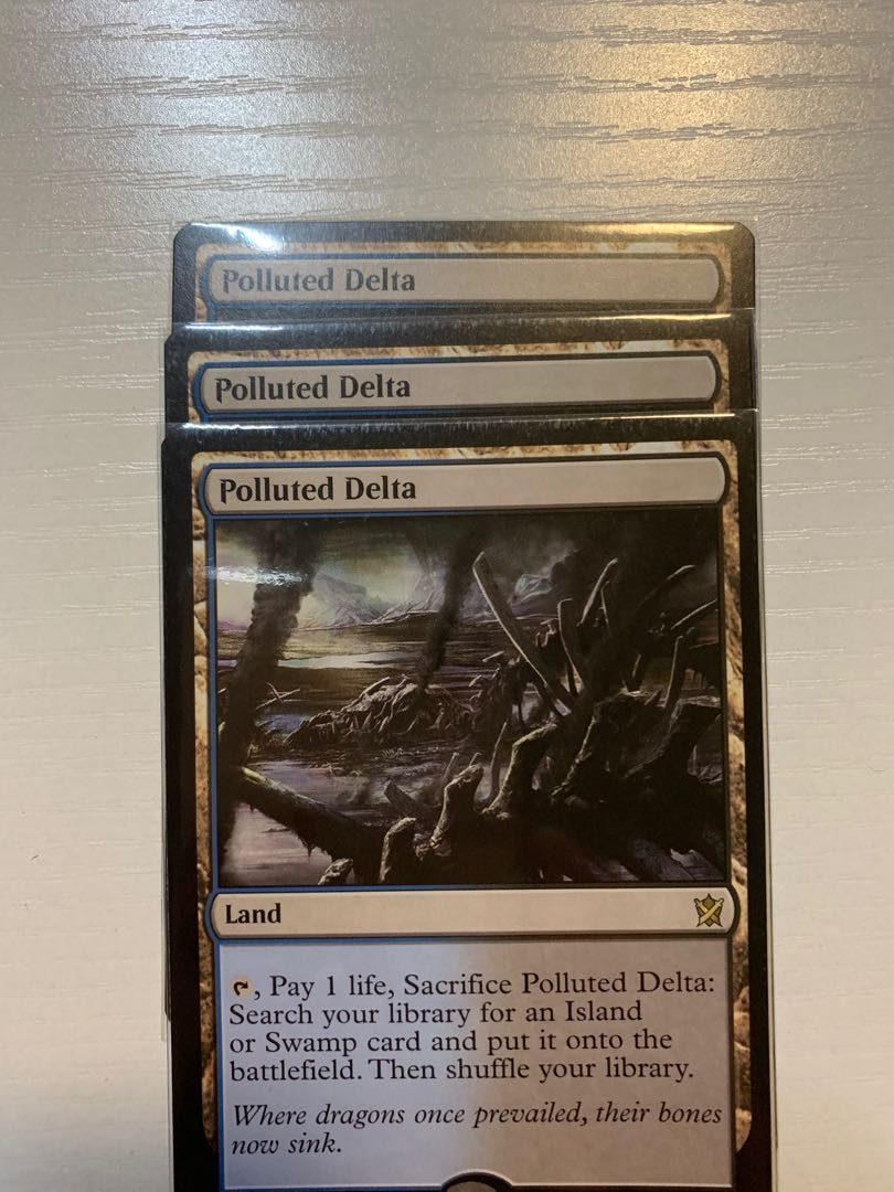 Mtg polluted delta, Hobbies & Toys, Toys & Games on Carousell