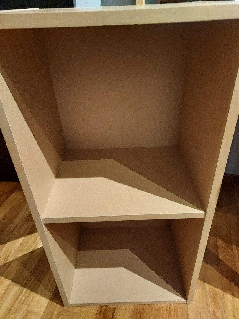 Muji pulp board shelf, Furniture & Home Living, Furniture, Shelves ...