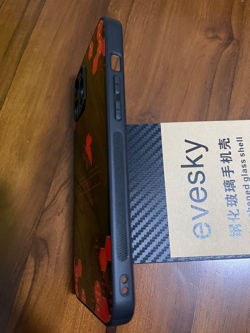 Neon Genesis Evangelion Nerv theme iPhone 12 Pro Max glass back case ...