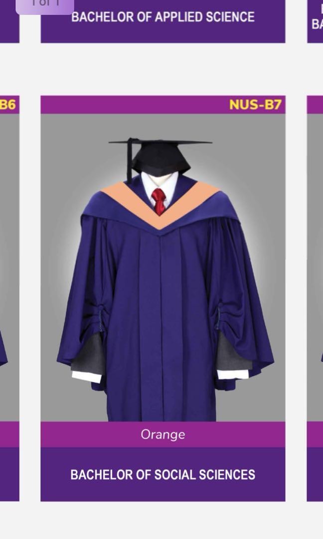 NUS Graduation Gown - Social Sciences, Women's Fashion, Coats, Jackets ...
