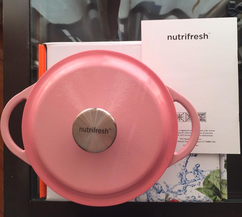 全新 Nutrifresh 鑄鐵鍋, 傢俬＆家居, 廚具和餐具, 炊具及配件 - Carousell