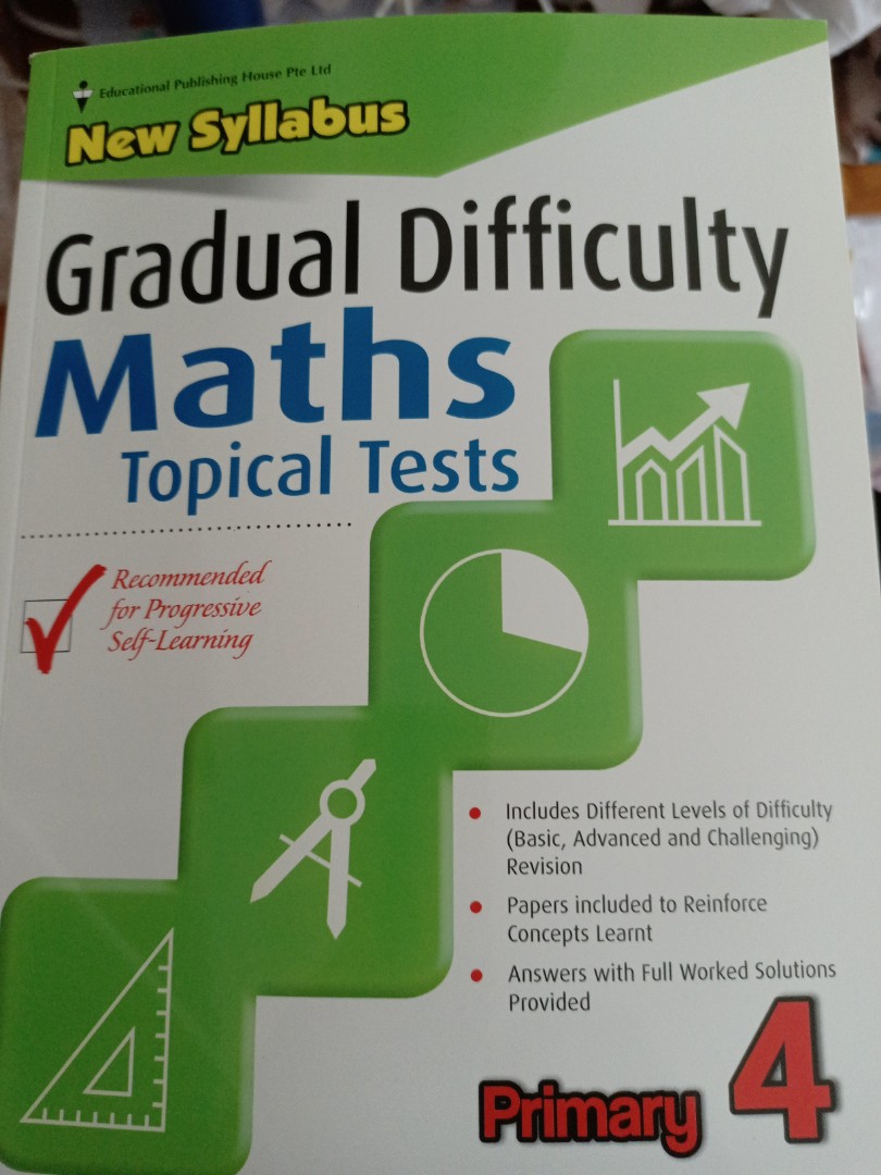 P2 to P5 Math/English/Chinese Assessment Book, Hobbies & Toys, Books ...