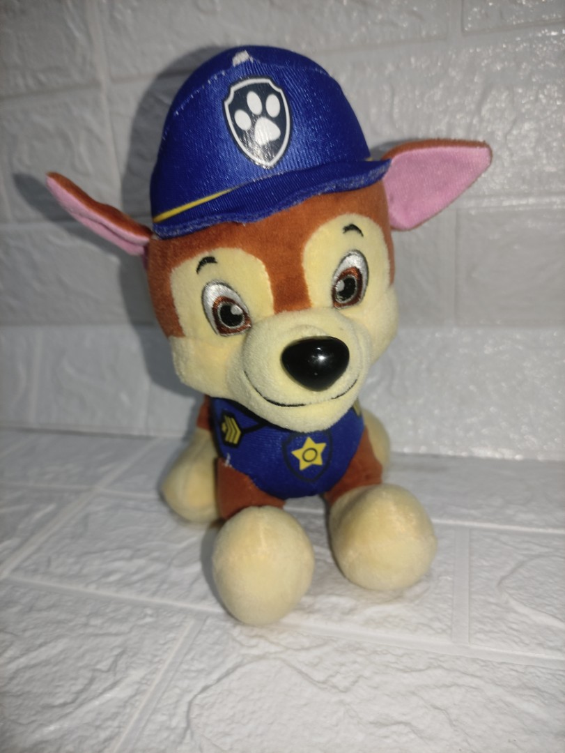 Paw Patrol Chase plush toy, Hobbies & Toys, Toys & Games on Carousell