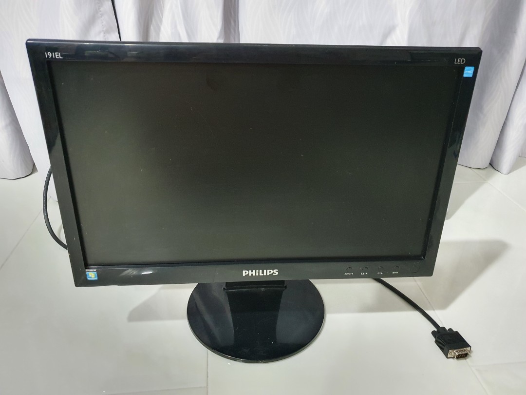 Philips 19" LED monitor, Computers & Tech, Parts & Accessories, Monitor ...