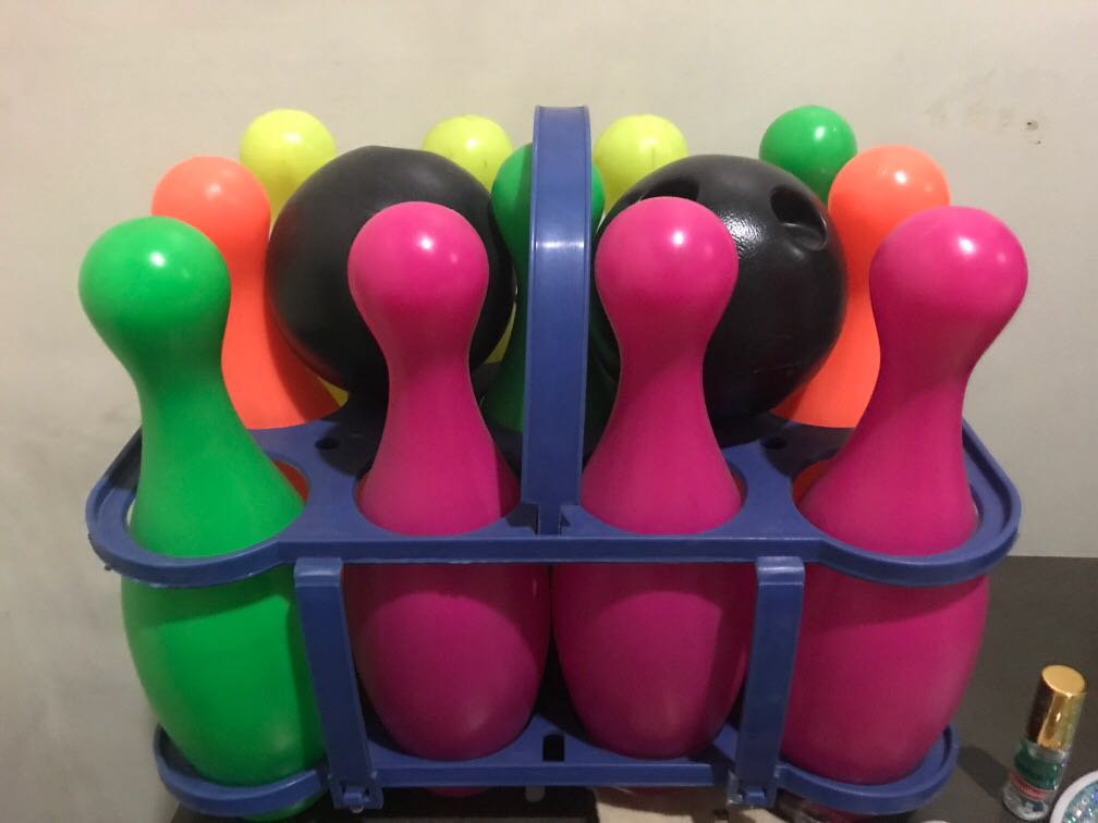 Plastic Bowling Ball Set Toys, Sports Equipment, Sports & Games ...