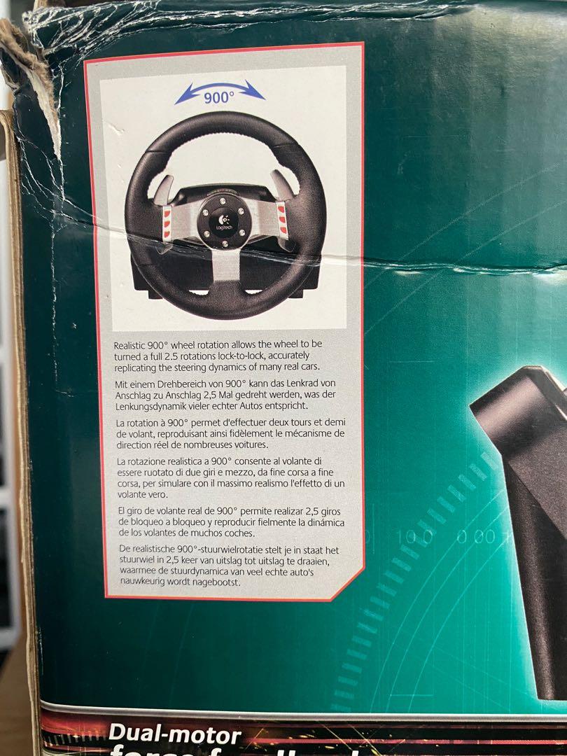 PlayStation steering wheel . Logitech 27, Hobbies & Toys, Toys & Games ...