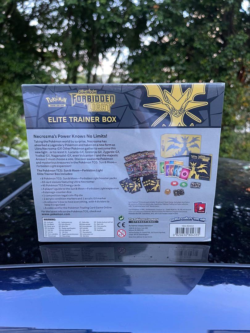 Pokemon Forbidden Light ETB (Elite trainer box) mint, Hobbies & Toys ...