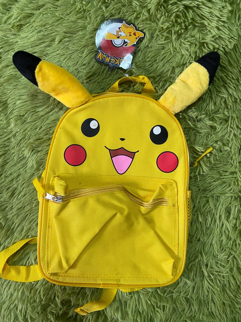 Pokemon Pikachu Backpack (with Tag), Women's Fashion, Bags & Wallets ...