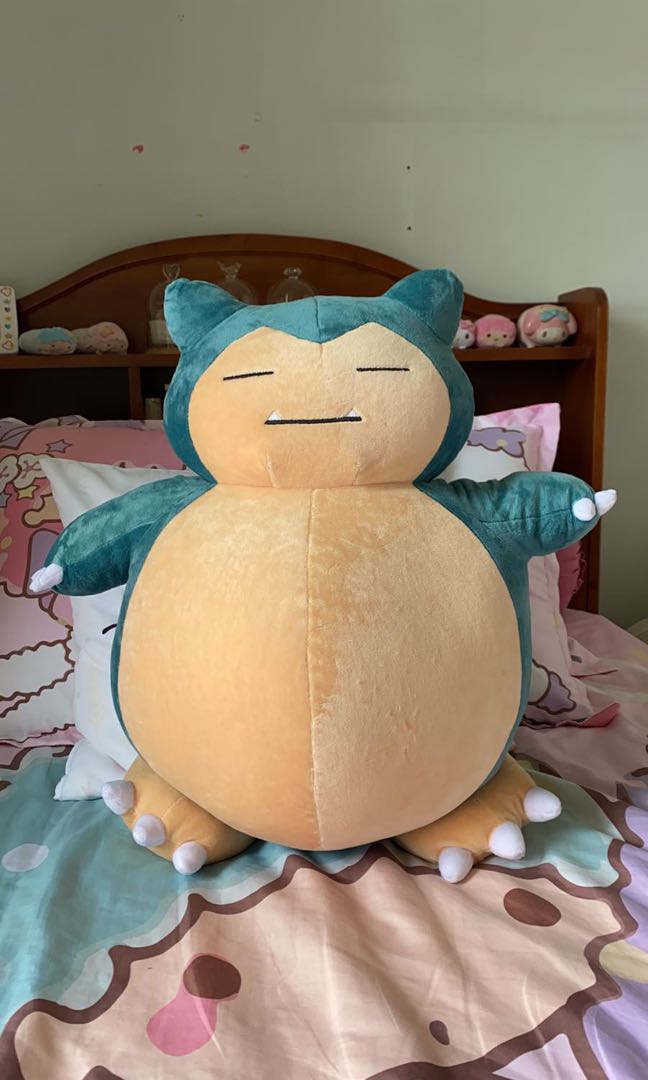Pokemon Snorlax stuff toy, Hobbies & Toys, Toys & Games on Carousell