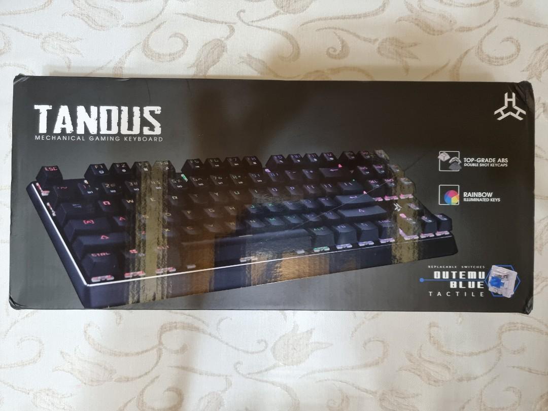 RAKK Tandus Mechanical Keyboard (Outemu Blue Switches), Computers ...