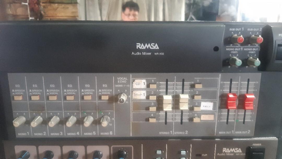 RAMSA Audio Mixing, Audio, Other Audio Equipment on Carousell