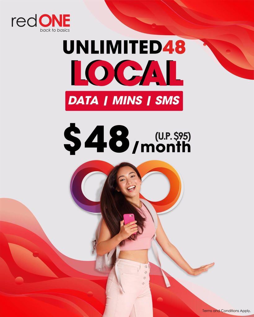 redONE sim only plan | AMAZING $8 | AMAZING $18 | AMAZING $28 | AMAZING ...