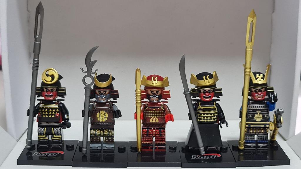 [EX-STOCK 3rd Nov 2022] Samurai Minifigures set of 18 Characters (Lego ...