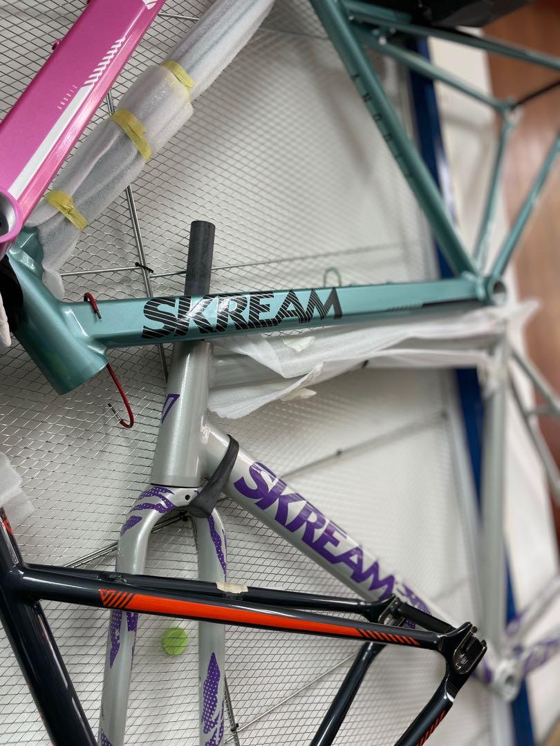 Skream Magnum 20 Track Fixie Singlespeed frameset, Sports Equipment ...