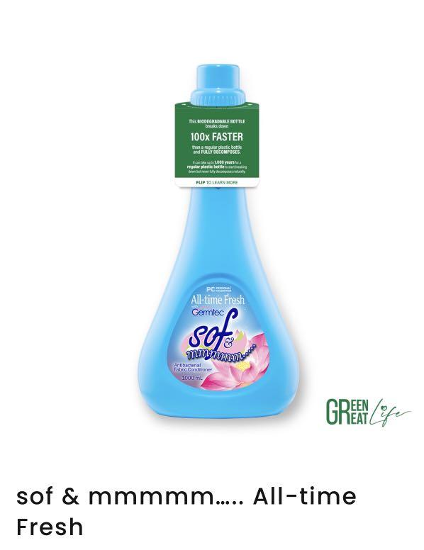 Sof&mmm Concentrated Fabric Conditioner 1000ml, Furniture & Home Living ...