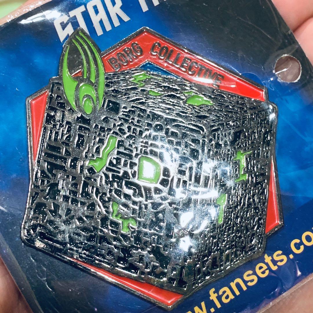 Star Trek Borg Collective Metal Enamel Pin By Fansets, Hobbies & Toys ...