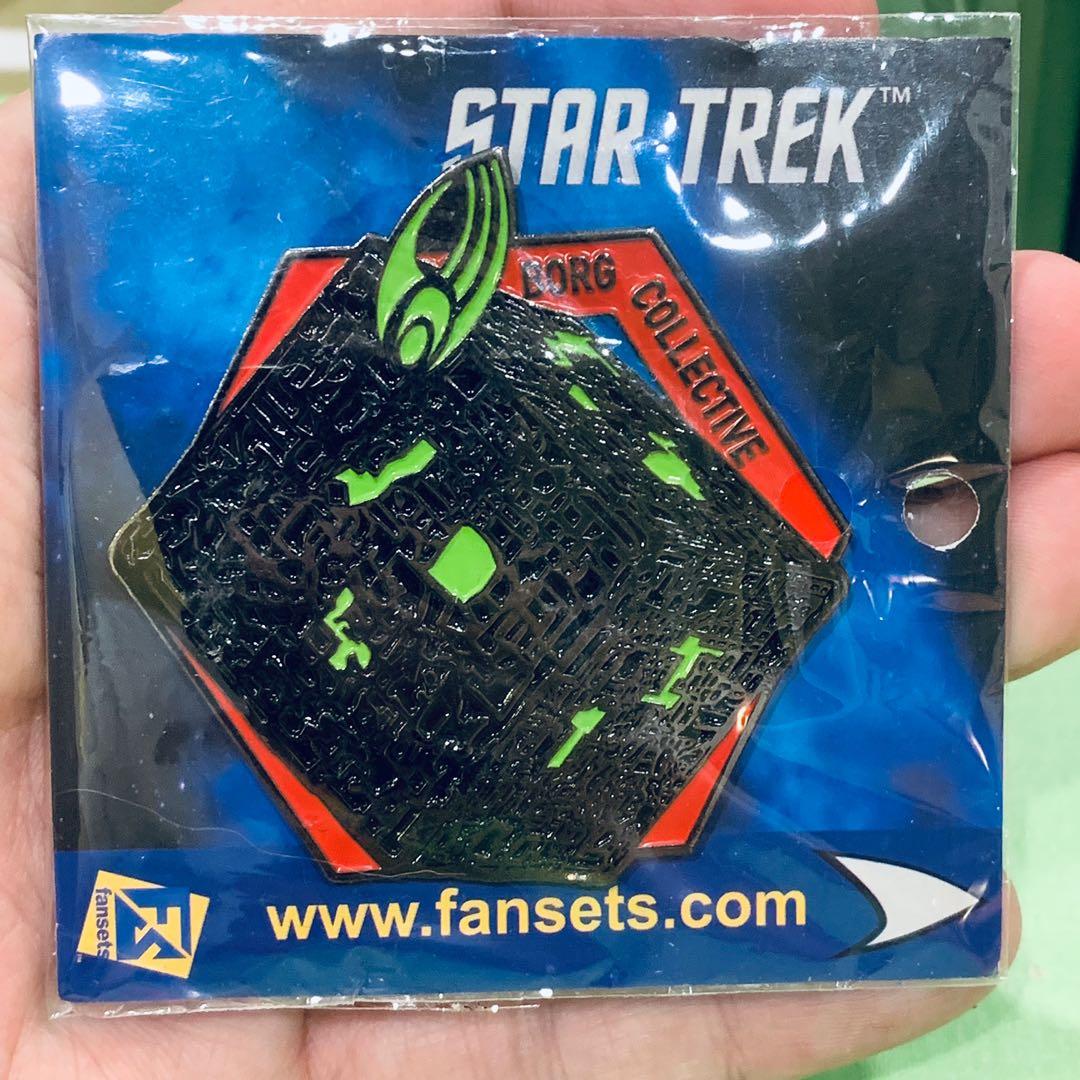 Star Trek Borg Collective Metal Enamel Pin By Fansets, Hobbies & Toys ...