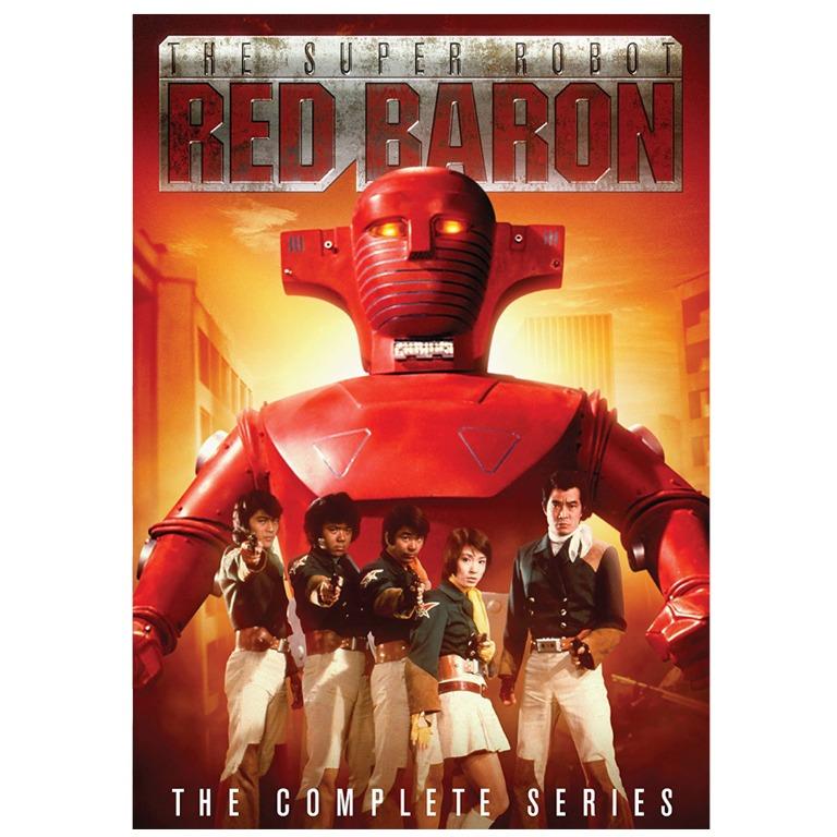 SUPER ROBOT RED BARON (1973) COMPLETE JAPANESE SERIES DVD SET UP$2.00 ...