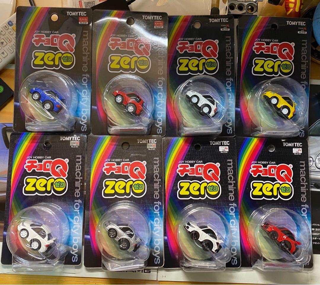 Tomytec Tomica Choro Q Zero Q Honda Civic EG6 Type R EK9 FD2 FK8 (共8架), 興趣及遊戲, 玩具 & 遊戲類 - Carousell