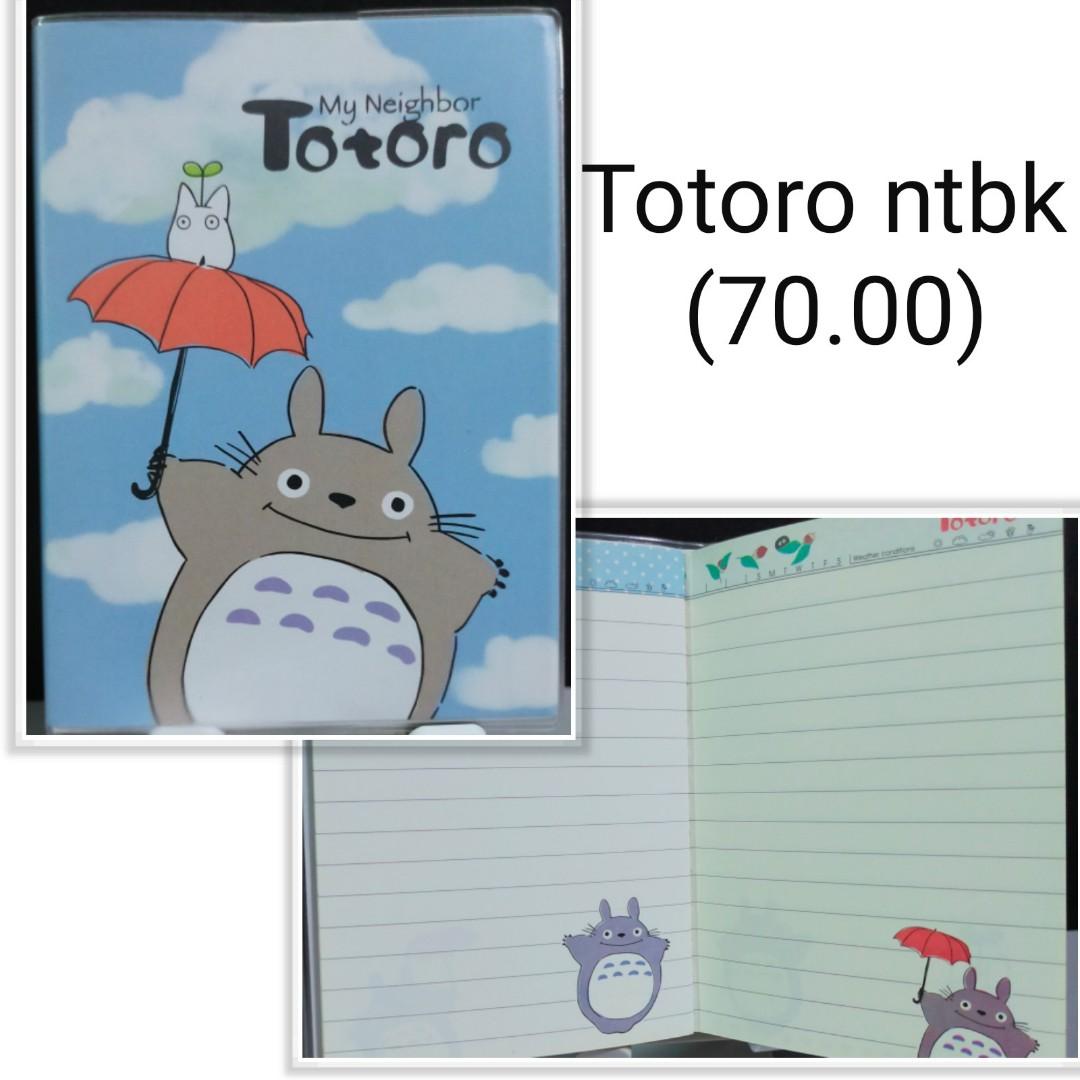 Totoro Notebook, Hobbies & Toys, Stationary & Craft, Stationery ...