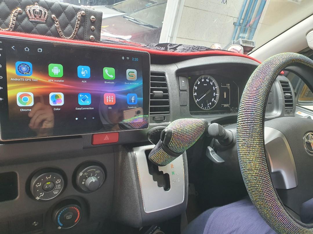 Toyota hiace android car player headunit, Car Accessories, Accessories ...