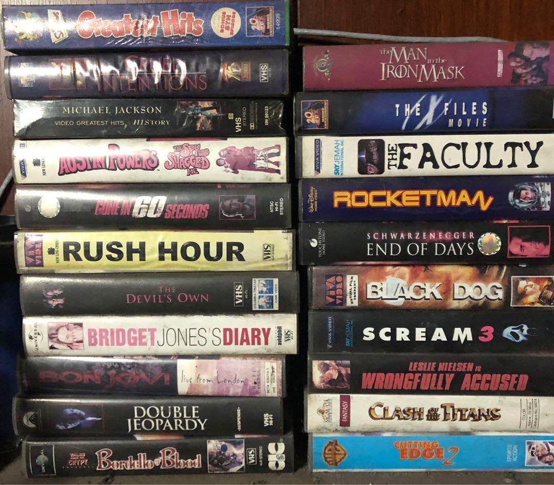 Vhs tapes, Hobbies & Toys, Music & Media, Vinyls on Carousell