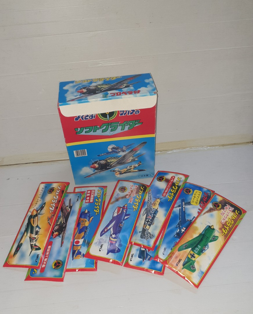 vintage old school Styrofoam planes gliders, Hobbies & Toys ...