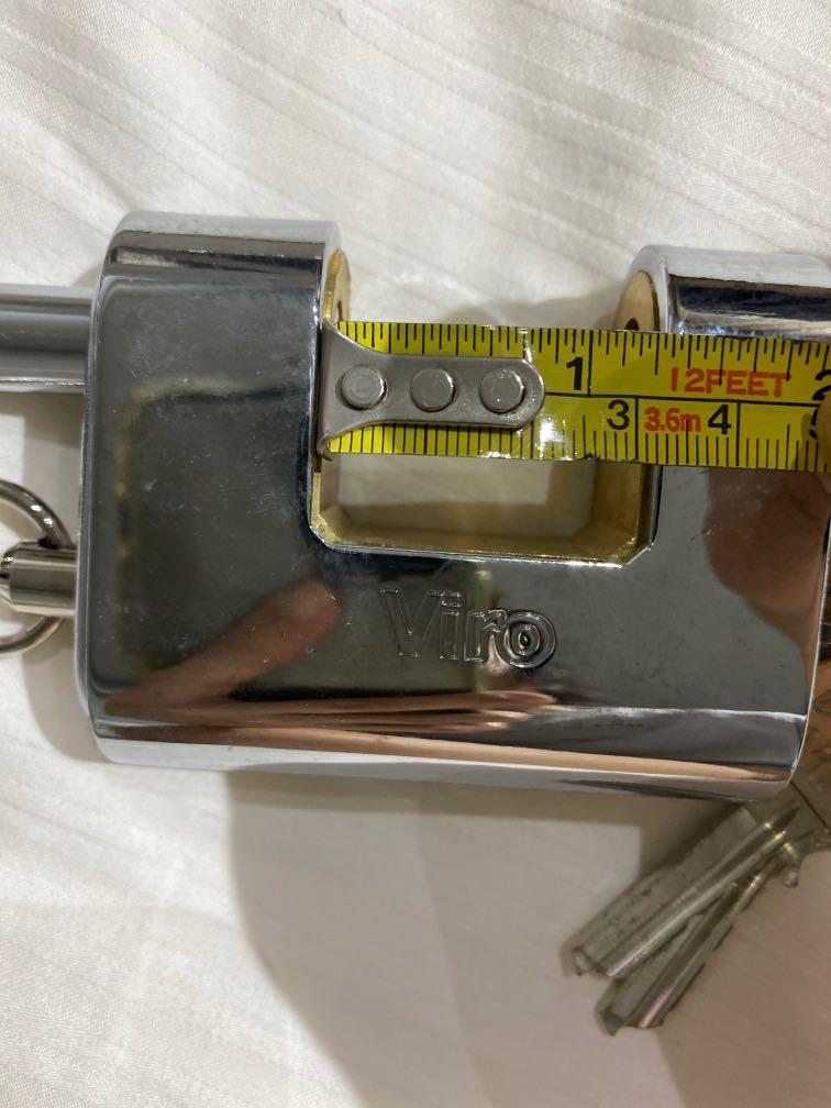 Viro Padlock (made in Italy), Furniture & Home Living, Security & Locks ...
