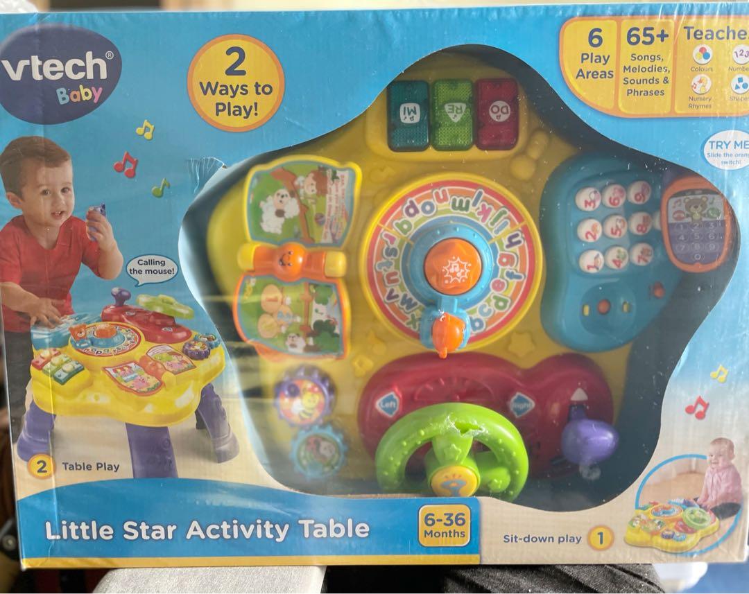 V-tech Little Star Activity Table, Babies & Kids, Babies & Kids Fashion ...