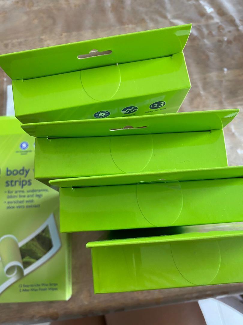 4 boxes $18-Watson body wax strips, Beauty & Personal Care, Bath & Body ...