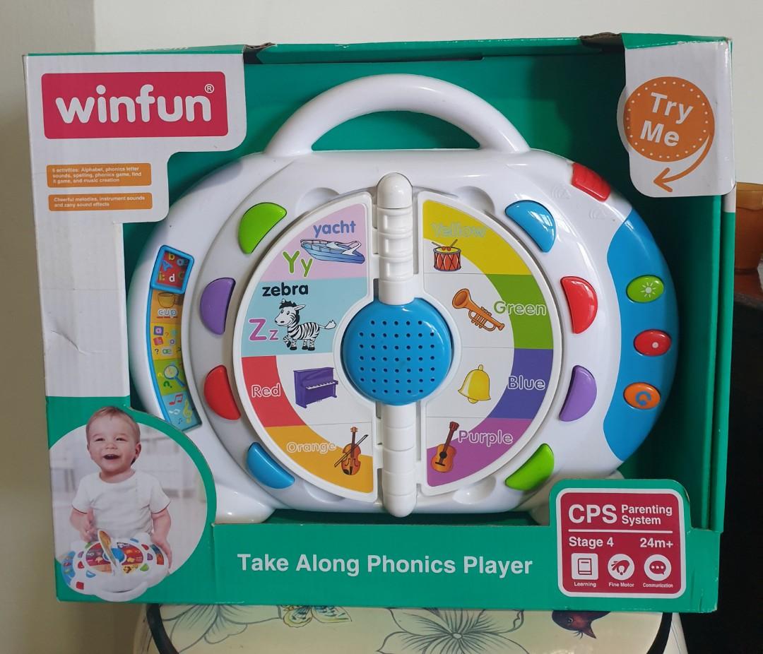 Winfun Take Along Phonics Player, Hobbies & Toys, Toys & Games on Carousell