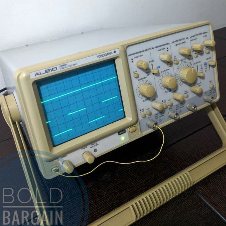 YOKOGAWA AL210 2 Channel 20 MHz Oscilloscope, Computers & Tech, Office ...