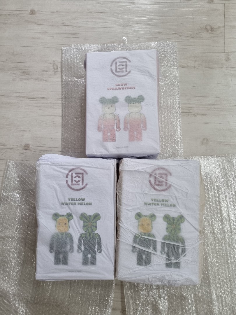 400% + 100% Medicom x Clot Bearbrick, Hobbies & Toys, Toys & Games on ...