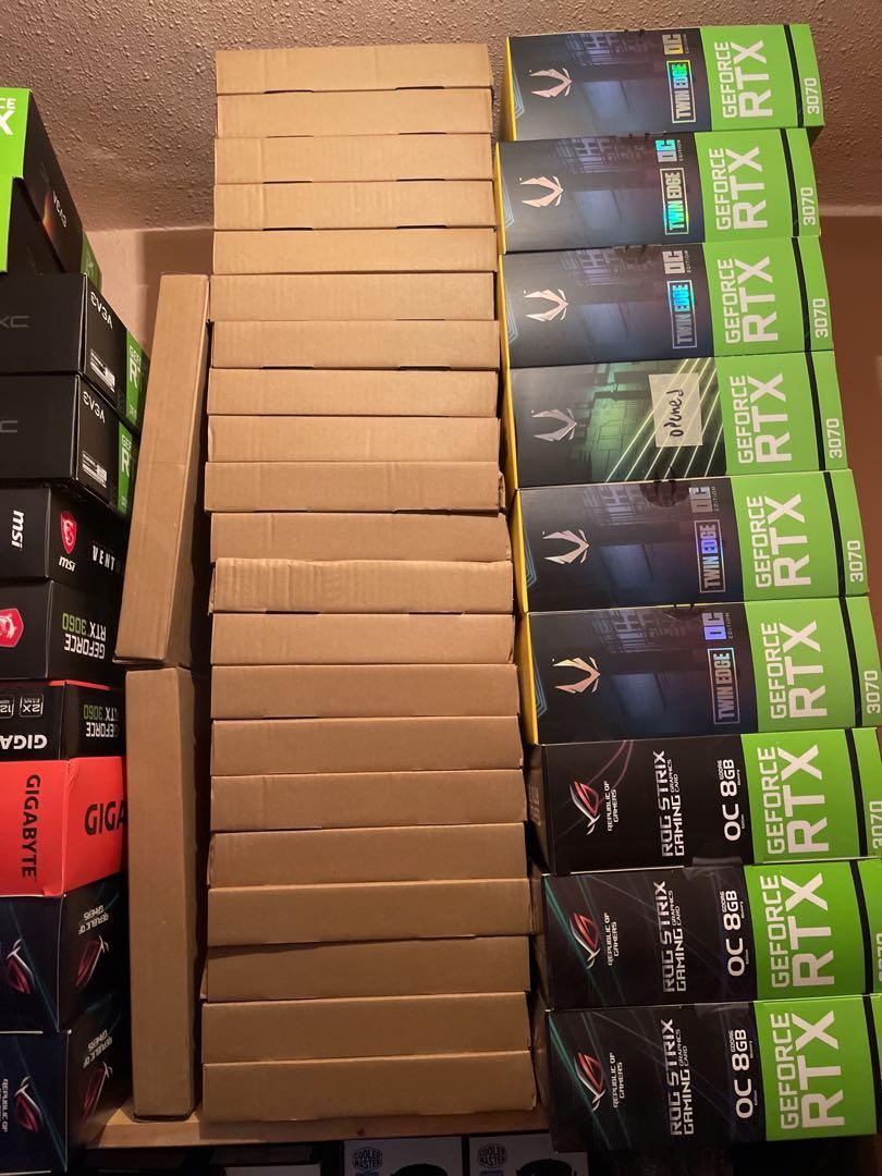 6 GPU PCIE Crypto Mining Motherboard Set for ETH ERGO Ravencoin Biostar ...