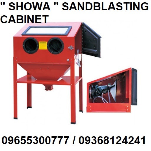 " SHOWA " SANDBLASTING CABINET, Commercial & Industrial, Construction Tools & Equipment on Carousell
