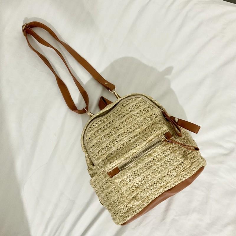 ABACA Backpack, Women's Fashion, Bags & Wallets, Backpacks on Carousell