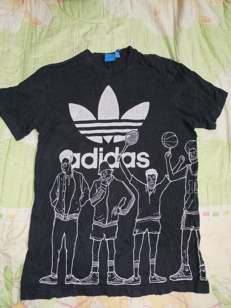 Adidas block party, Men's Fashion, Tops & Sets, Formal Shirts on Carousell