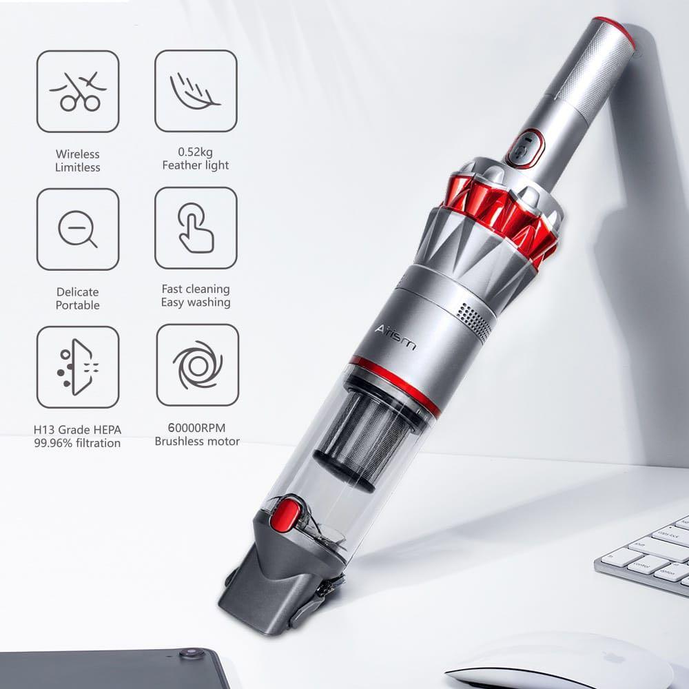 Airbot Airism Mini Cordless Vacuum, TV & Home Appliances, Vacuum ...