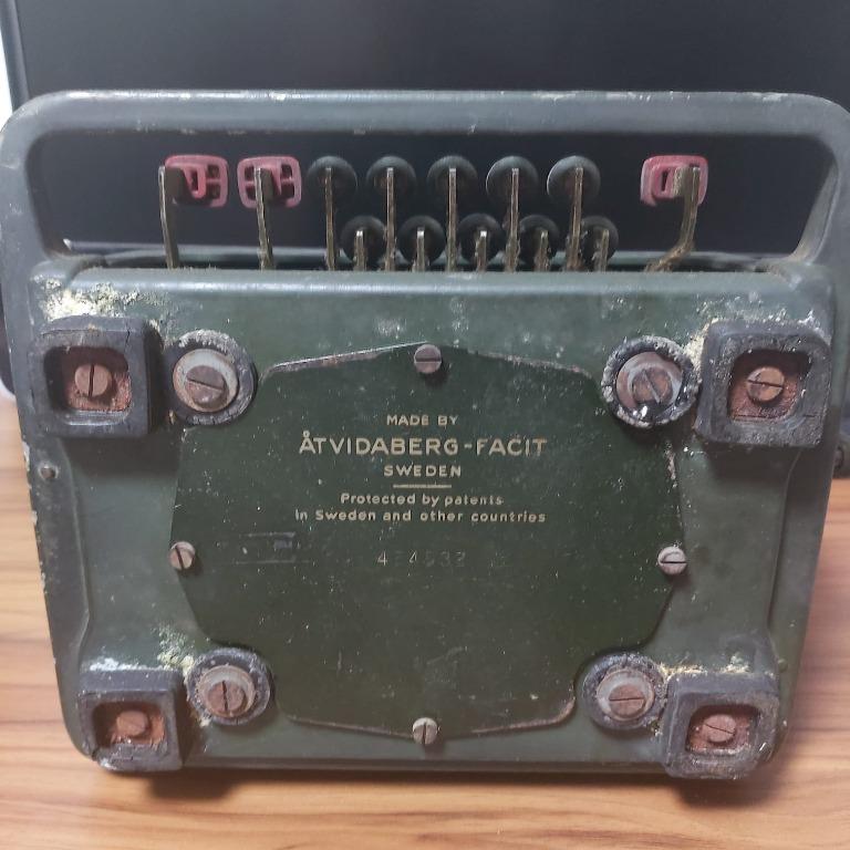 ANTIQUE MANUAL CALCULATOR MACHINE, Hobbies & Toys, Memorabilia ...