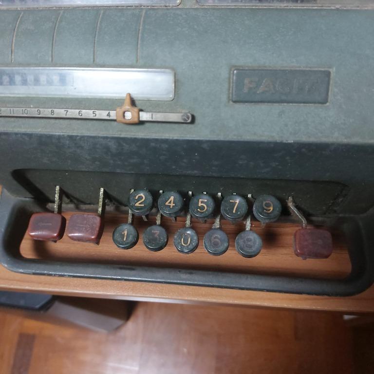 ANTIQUE MANUAL CALCULATOR MACHINE, Hobbies & Toys, Memorabilia ...