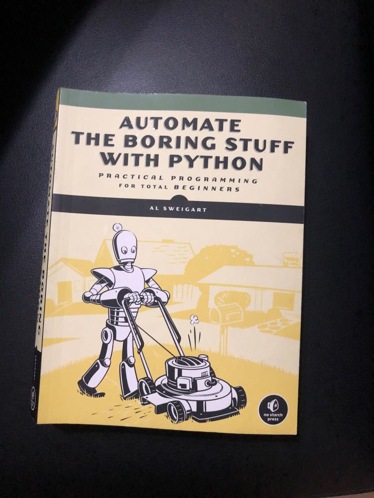 Automate the boring stuff with python, Hobbies & Toys, Books ...