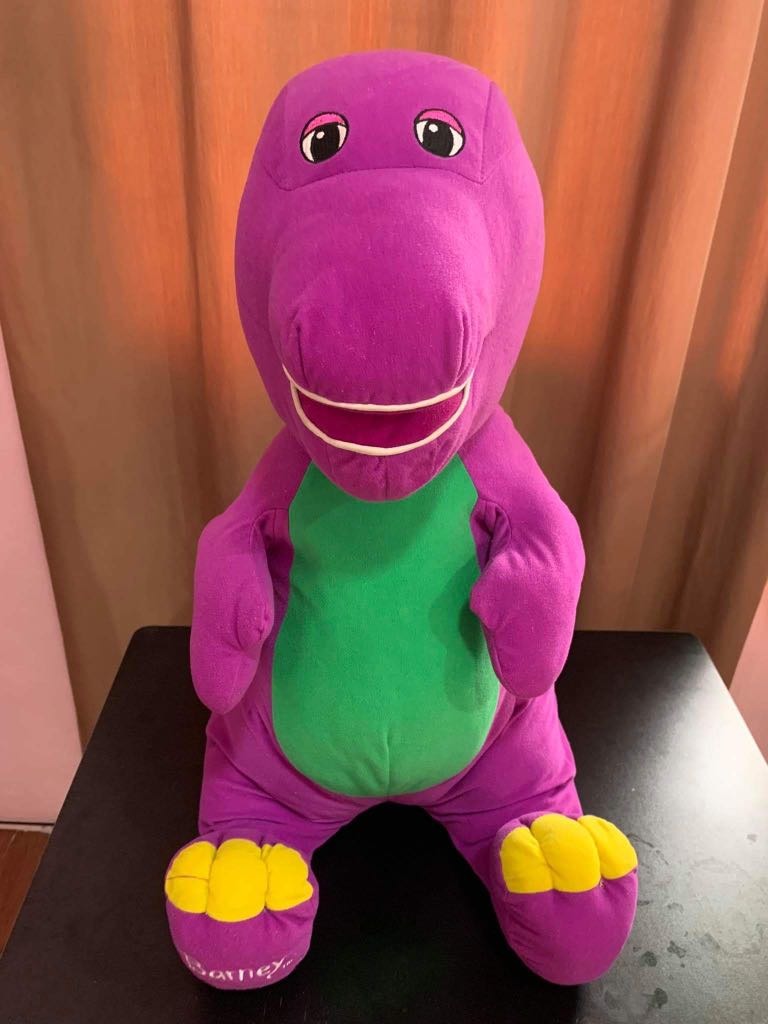 Barney plush doll 21”, Hobbies & Toys, Toys & Games on Carousell