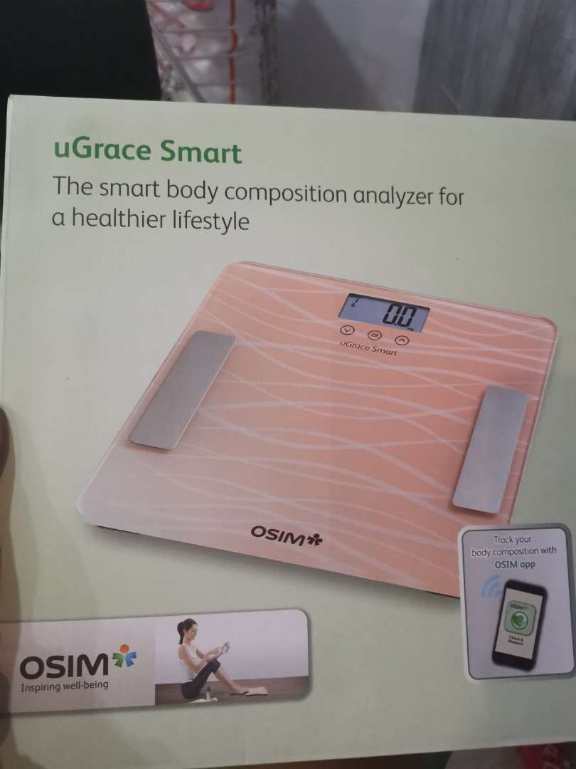 BNIB Osim uGrace Smart weighing scal, Health & Nutrition, Health ...