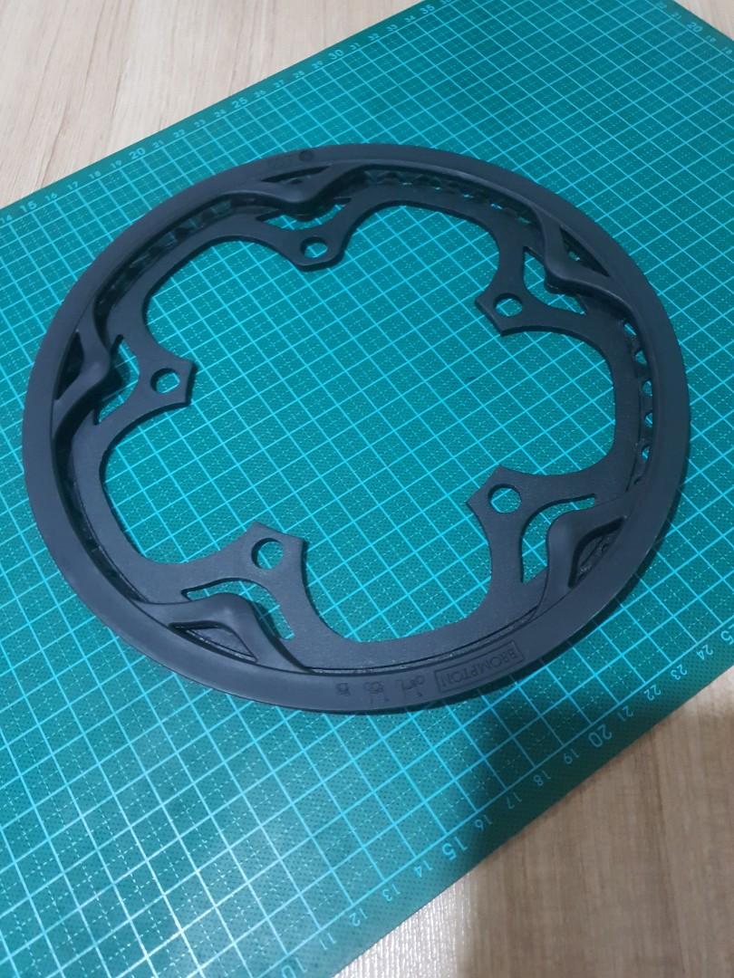 Brompton 50T chain ring with guard, Sports Equipment, Bicycles & Parts ...