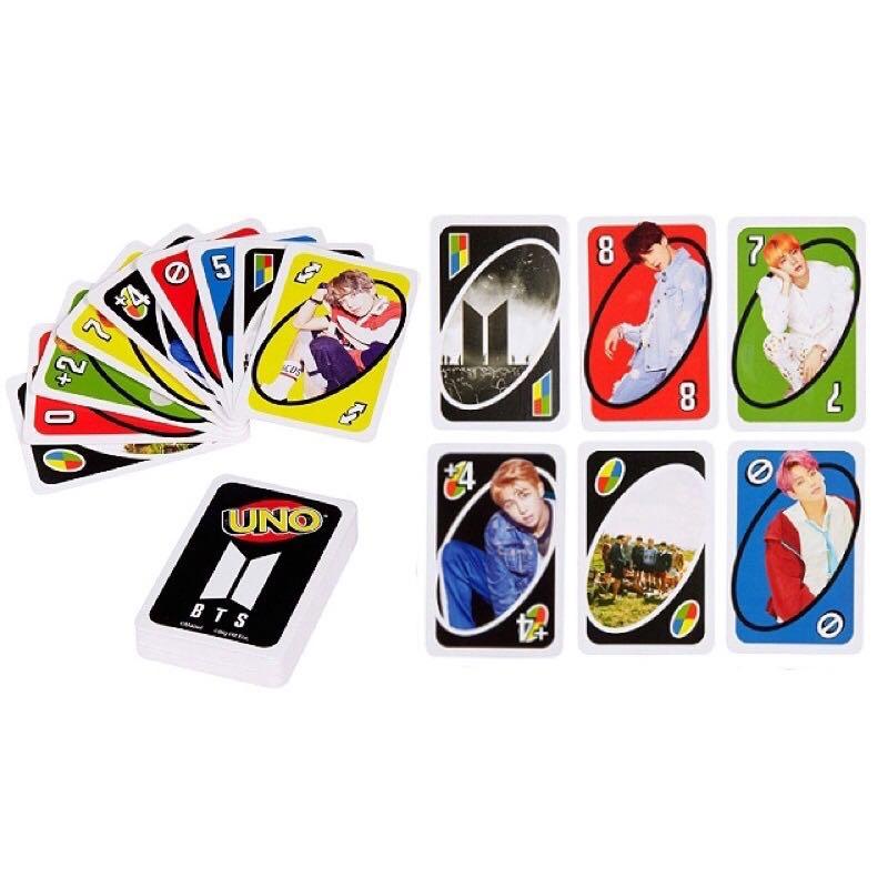 BTS GIANT UNO CARDS (Official), Hobbies & Toys, Memorabilia ...