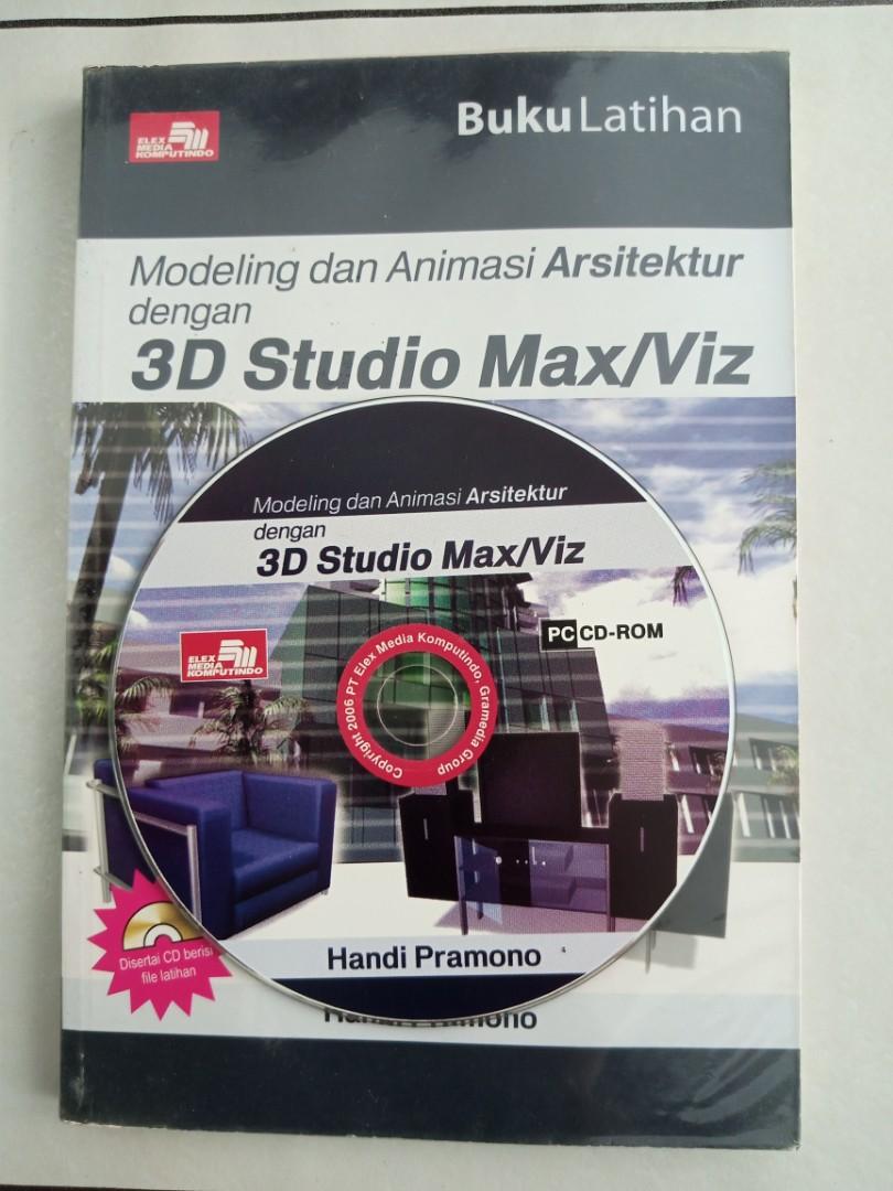 Buku Tutorial dan DVD Software Latihan 3D Studio Max Viz modeling arsitektur, Buku & Alat Tulis ...