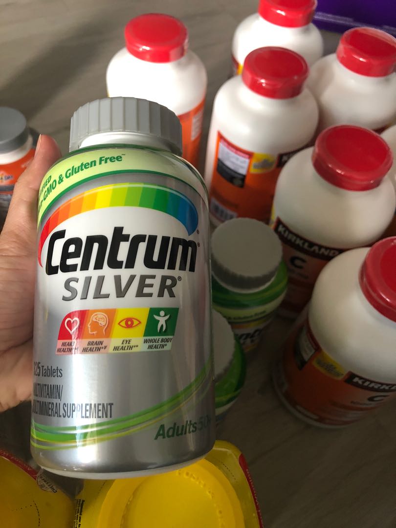 Centrum Silver Adults 50+ Multivitamin, 325 Tablets.(exp:05/23), Health ...
