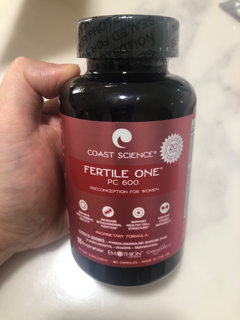 Coast science | Fertile One® PC 600 | Preconception Formula | CoQ10 ...