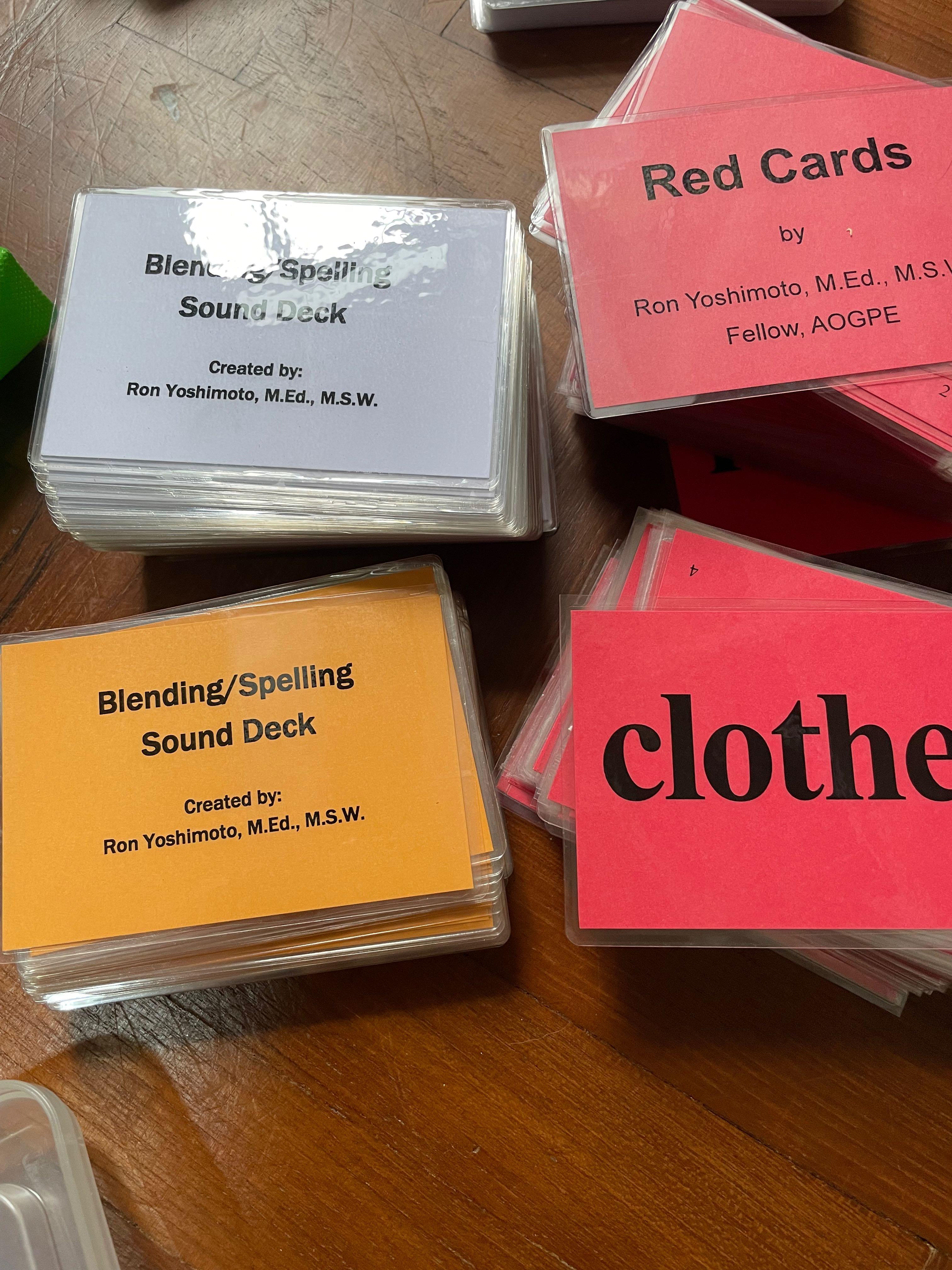 Complete set of Orton Gillingham notes & resources, Hobbies & Toys ...