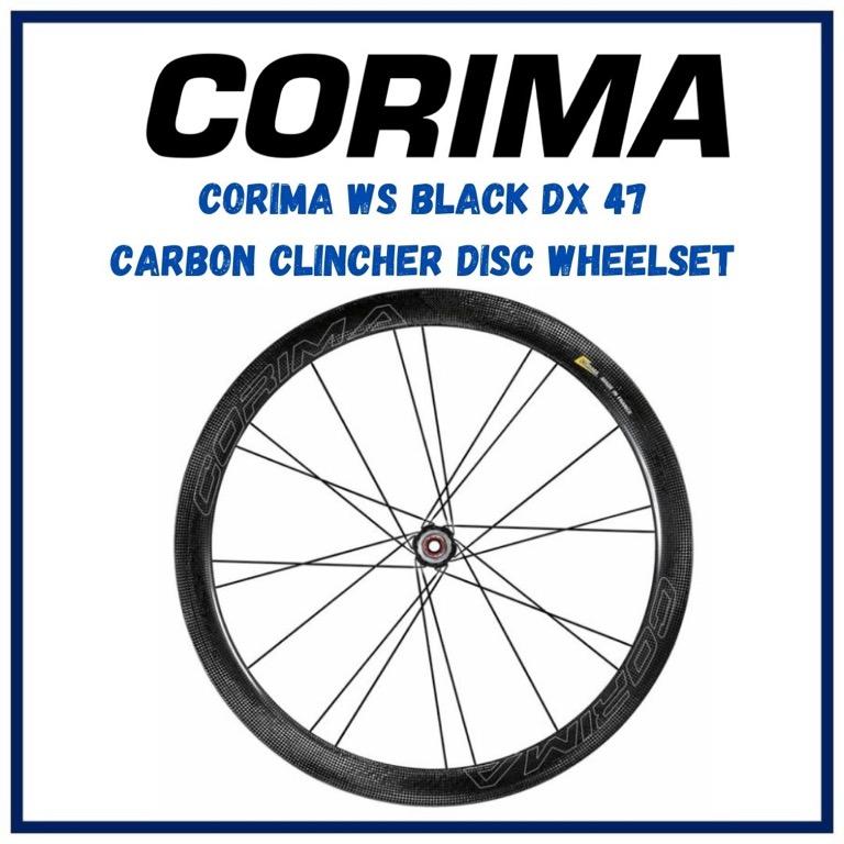 Corima WS Black DX 47 Carbon Clincher Disc Wheelset (XDR Freehub) READY ...